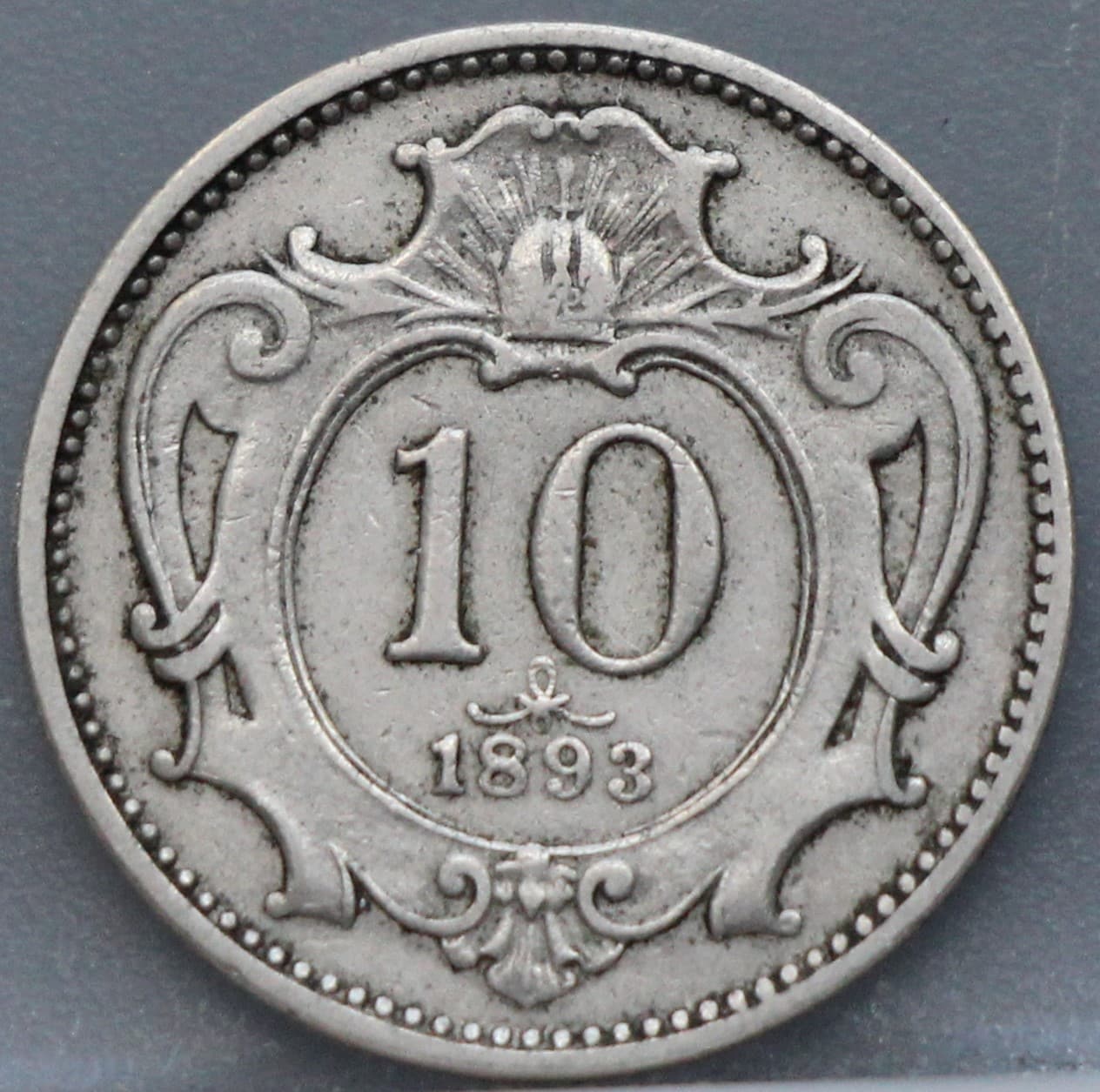 10 Heller 1893 Oostenrijk - Frisia Numismatica