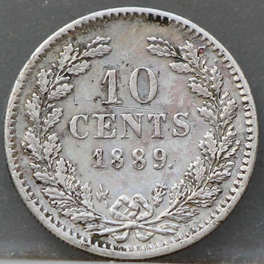 10 Cent 1889 | Frisia Numismatica